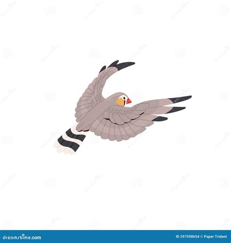 Flying Steppe Eagle From A Splash Of Watercolor Colored Drawing