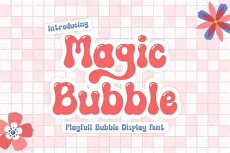 Magic Bubble Font Free Font