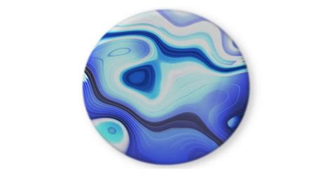 Premium Photo Abstract White And Blue Round Iridescent Epoxy Acrylic