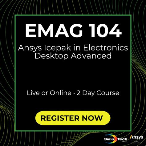 Emag Electromagnetics Ansys Training Trainingcourse Engineering Simulation Ansysicepak