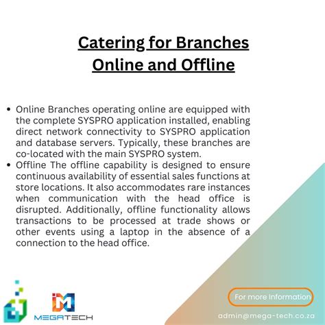 Syspro Pos Online Solutions For Businesses Megatech Business