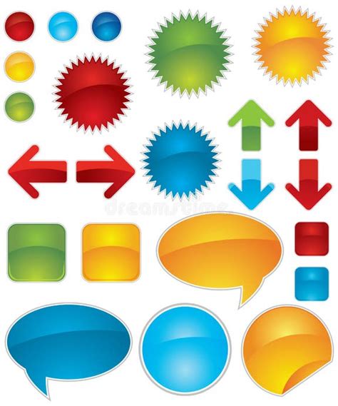 Vector Elements For Web Design Stock Vector Illustration Of Editable Select 5937978