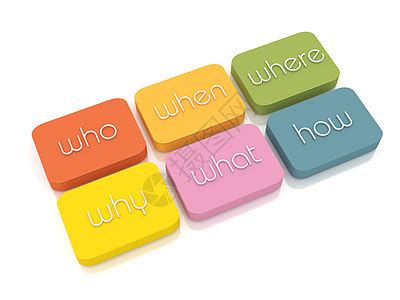 谁 什么 何时 为什么 何地 如何高清图片下载 正版图片320843251 摄图网