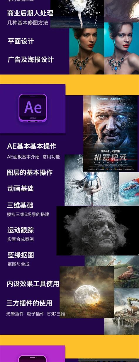 影视后期入门到精通 视频剪辑 特效制作 动画建模c4d，pr Ae 学习视频教程 腾讯课堂