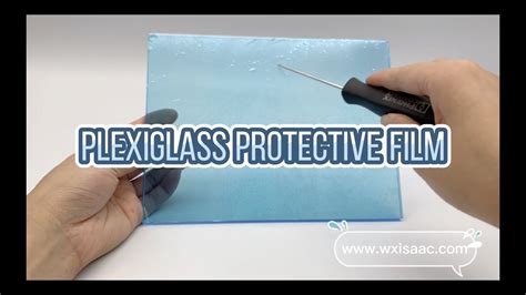 Protective Film For Plexiglass Anti Scratch Self Adhesive Plastic
