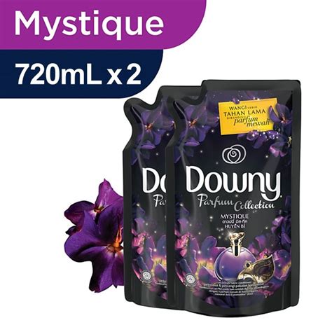 Jual Downy Pelembut Pakaian Hitam Mystique Refill 720ml Paket Isi 2