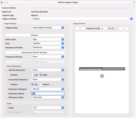 Graphic Legend Dimensions Showing When Turned Off Troubleshooting