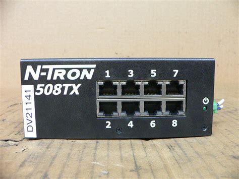 N Tron 508tx A 8 Port Ethernet Switch Fen Industrial