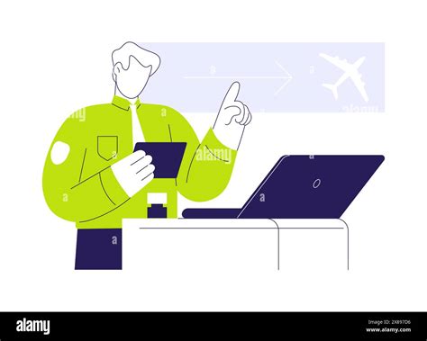 Airport Customs Abstract Concept Vector Illustration Stock Vector Image And Art Alamy