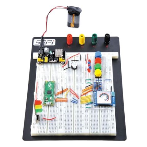 Geeekpi Solderless Breadboard With Black Metal Black Plate And U Shape