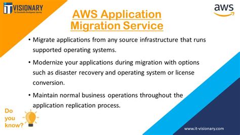 it visionary on linkedin aws migration mgn cloudmigration