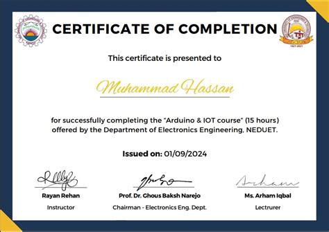 Muhammad Hassan Siddiqui On Linkedin Arduino Iot Electronics