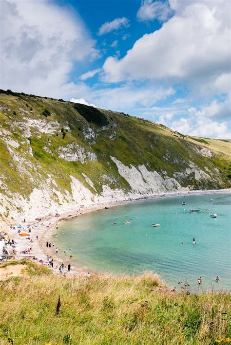 Durdle Door Dorset In Uk Jurassic Coast World Heritage Site Stock