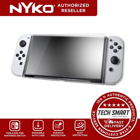 Nyko Thin Case Dockable Protective Case For Nintend Switch Oled With
