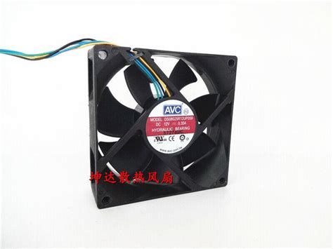 1件 Avc Ds08025r12up 8025 8 Cm 12v 035a Fpv 4線cpu靜音風扇 Pchomeusa 海外代購