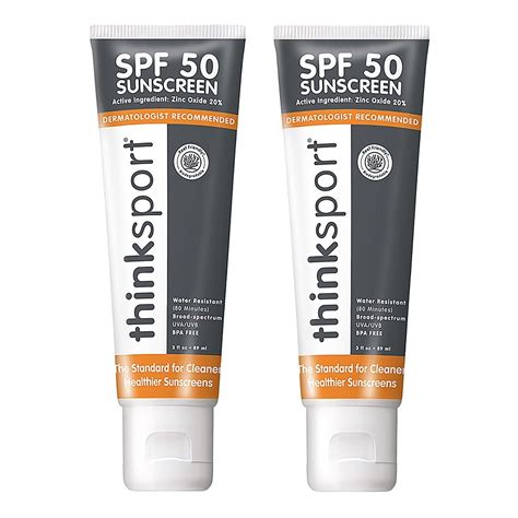 Thinksport 新寶貝 純物理防曬霜 Spf 50 運動款 89毫升 X 2入 Costco 好市多