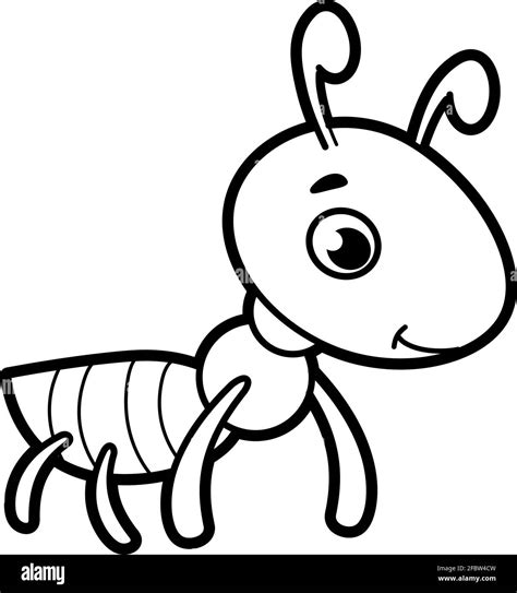 Hormiga Dibujo Para Colorear Holemedia