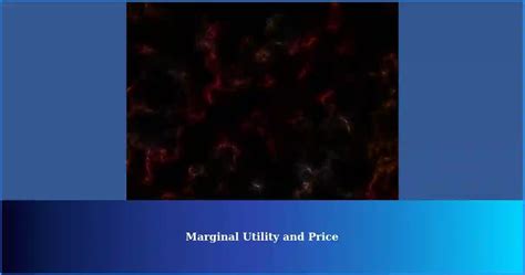 Marginal Utility And Price Understanding The Connection