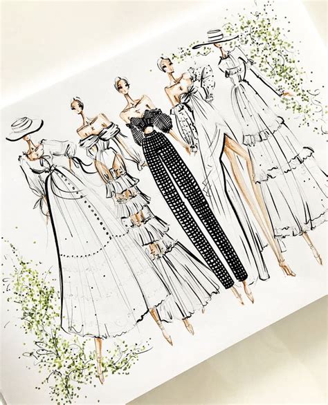 Pin de Gabriela Cuellar en design Cuaderno de bocetos de moda Plantilla para diseño de moda
