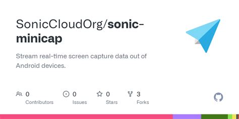 Github Soniccloudorgsonic Minicap Stream Real Time Screen Capture
