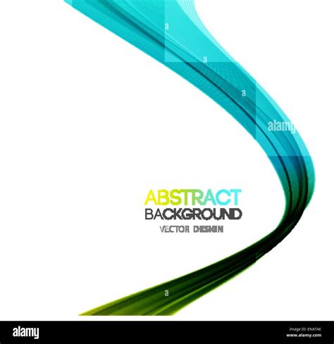 Vector Abstract Curved Lines Background Template Brochure Design Stock Vector Image And Art Alamy