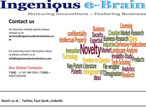 Ingenious E Brain Solutions Presentation Ppt