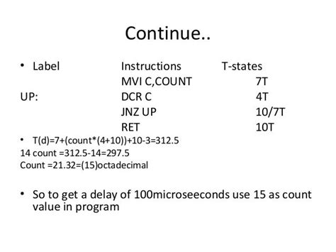 Delay Routine