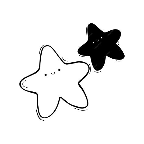 Premium Vector Hand Drawn Starfish Illustration 1