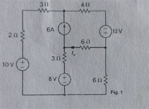 Find The Current Ir In The Circuit Shown In StudyX