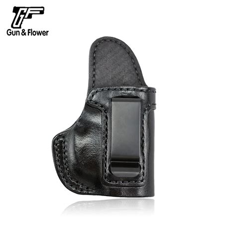 Leren Pistoolriem En Holster De Plastic Clips Van De Standaard Holster