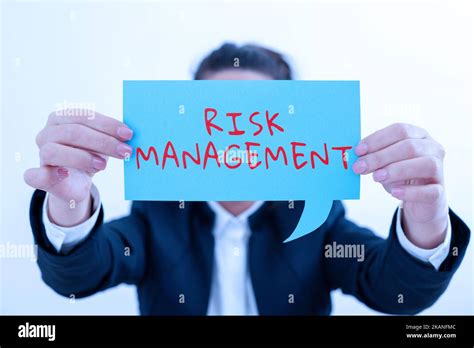 Conceptual Caption Risk Management Business Idea Assessing And Controlling Future Threats To