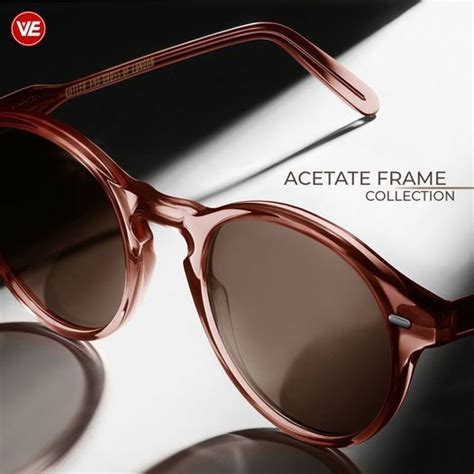 Acetate Frames Are An Embodiment Of A Futuristic Vision With The