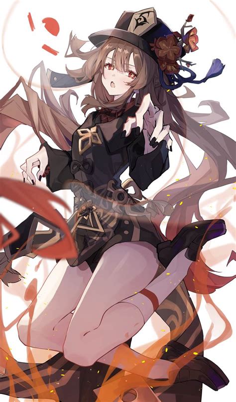 原神胡桃图片尺寸2261x3859 Bobopic