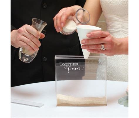 Together Forever Zand Ceremonie Set Bruiloft