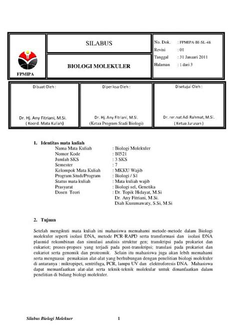 Transformasi 38091 Biologi Molekuler