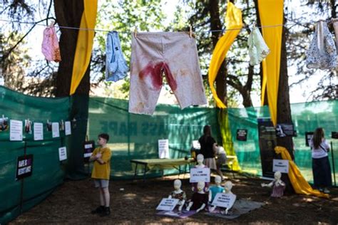 Community Member Looks Installation That Illustrates Editorial Stock Photo Stock Image