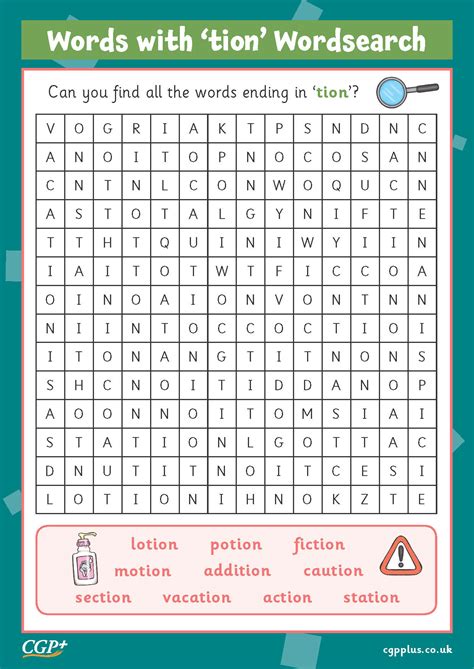 Free Words Ending In Tion Worksheet Download Free Words Ending In Tion
