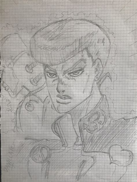 [fanart] Josuke With Side Of Cd R Stardustcrusaders