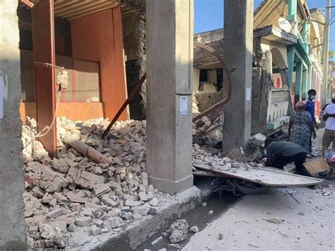 Devastazione Ad Haiti Nei Caraibi Il Terremoto Che Sta Provocando