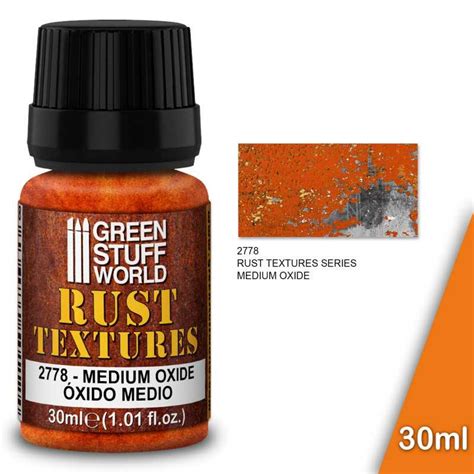 Gsw Rust Textures Medium Oxide Rust 30ml