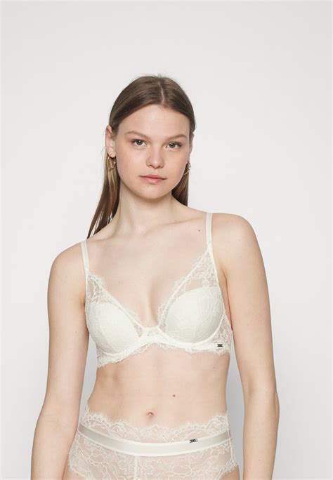 Lindex Bra Amie Underwired Bra Light Whitewhite Zalandode