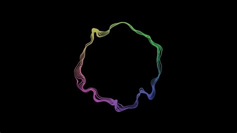 Abstract Digital Particle Wave And Lights Background Digital Particle