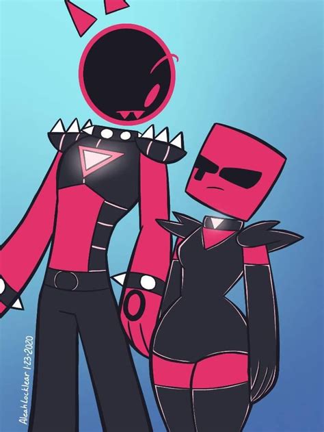 Ye Ole Currupted Cube And Blix By Afrothunder678 On Deviantart Beat