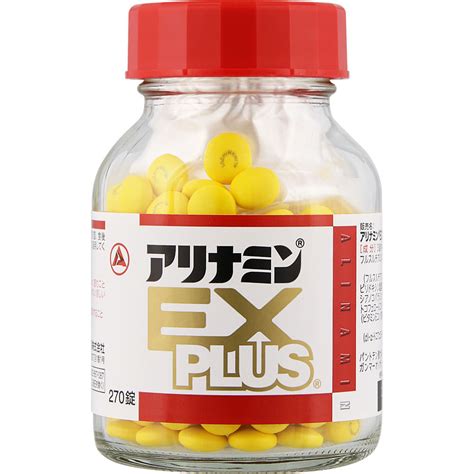 【楽天市場】【第3類医薬品】アリナミン製薬 アリナミンexプラス 270錠：マツモトキヨシ楽天市場店