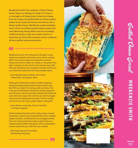 Grilled Cheese Socials Cookbook