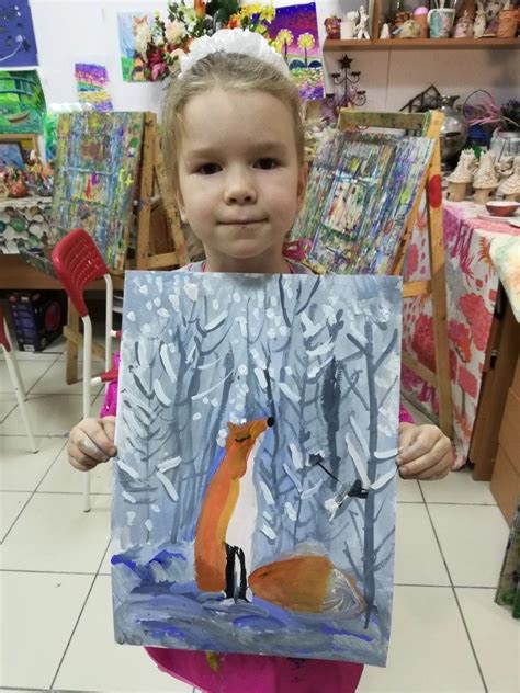 Pin By Ninakarpenkova On зима Cool Art Projects Kindergarten Art