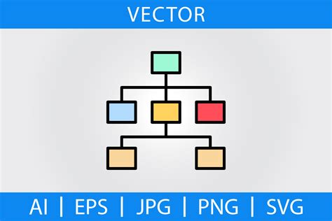 Vector Workflow Filled Line Icon Graphic By SAM Designs Creative Fabrica