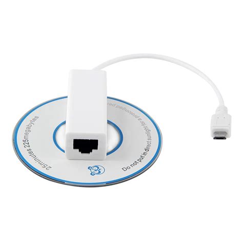 Micro Usb To Rj45 Ethernet Network Adapter Support For Tcp Ip Netbeui