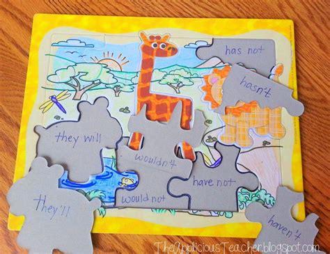 Puzzles In The Classroom Classroom Education And Literacy Creative