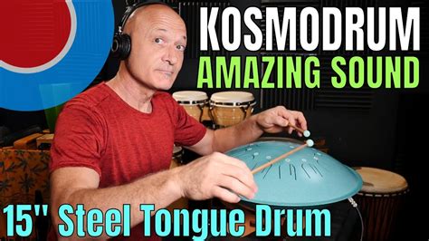Kosmodrum 15 Steel Tongue Drum By Kosmosky Demonstration Youtube